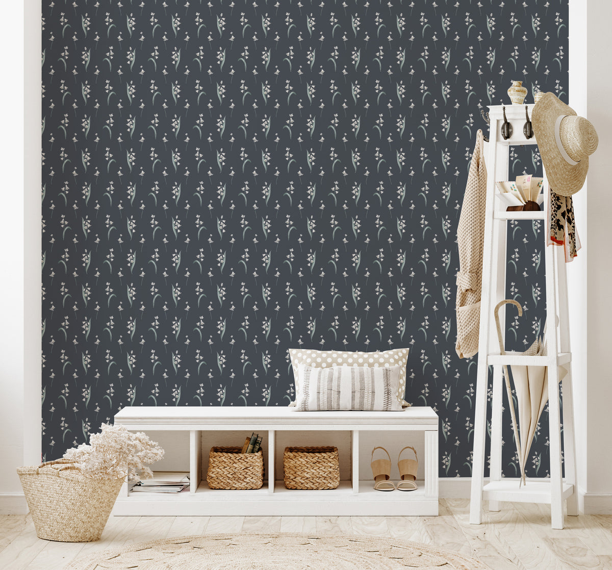 Bria Wallpaper by Astrid Blanchard – Loomwell Home Goods