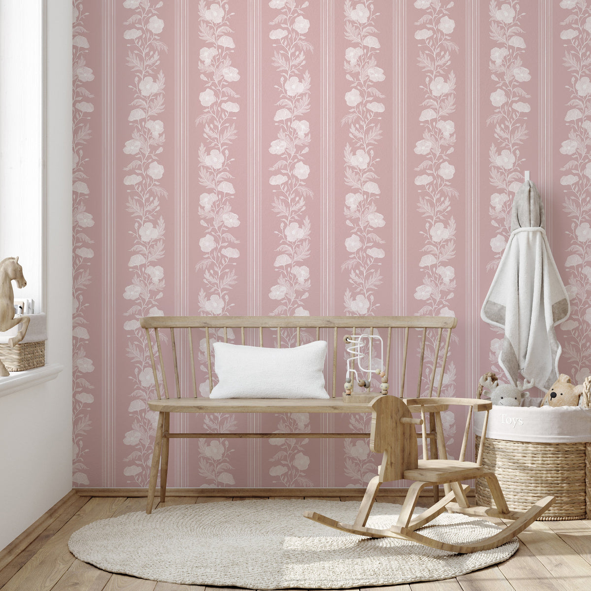 Juliet Wallpaper by RNM Arts – Loomwell Home Goods